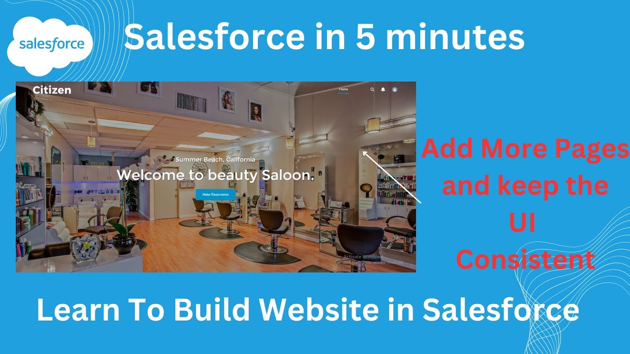 Build Your Own Website in salesforce | Adding More Pages | Part 8 - YouTube