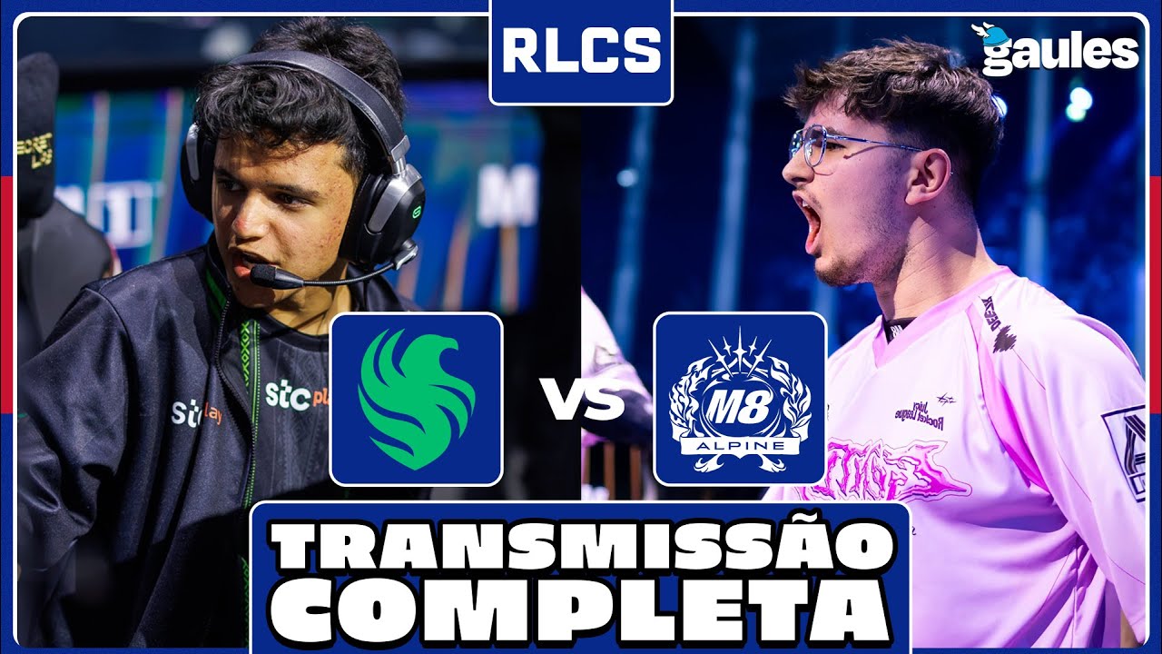 FALCONS X GENTLE MATES ALPINE - RLCS LONDON MAJOR 2024 - TRANSMISSÃO ...