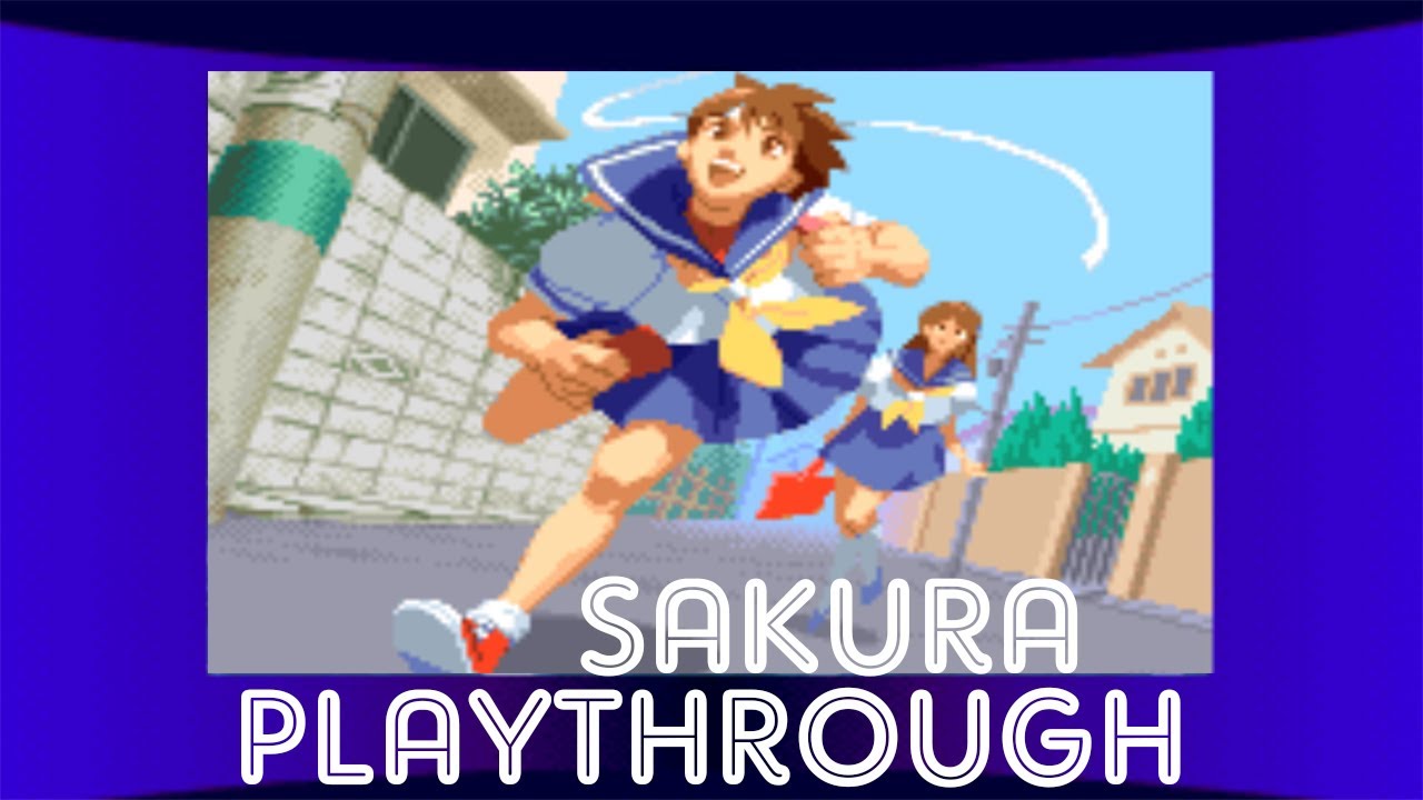 Street Fighter Alpha 2: Sakura Playthrough - YouTube