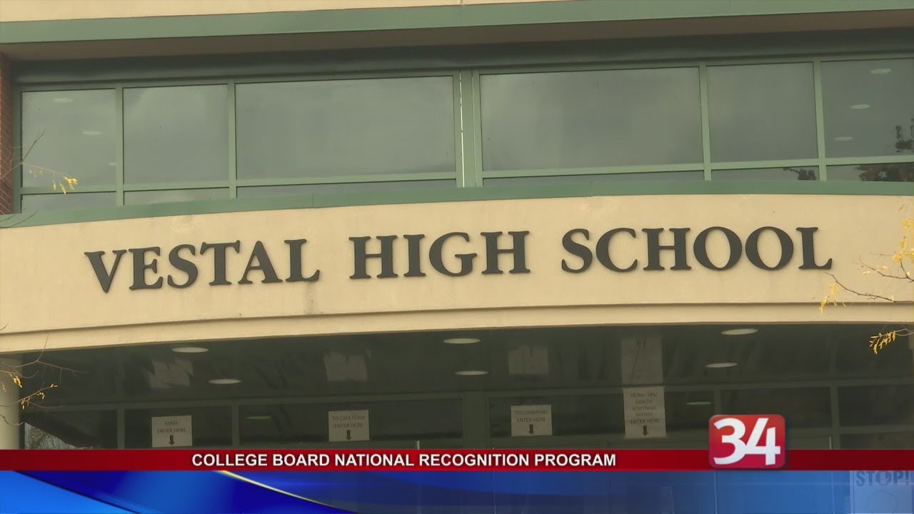 Vestal High School Students Honored for Achievements - YouTube