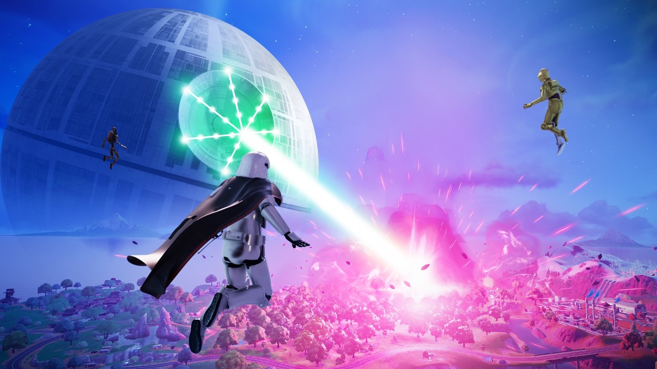 DEATH STAR LIVE EVENT in FORTNITE! - YouTube