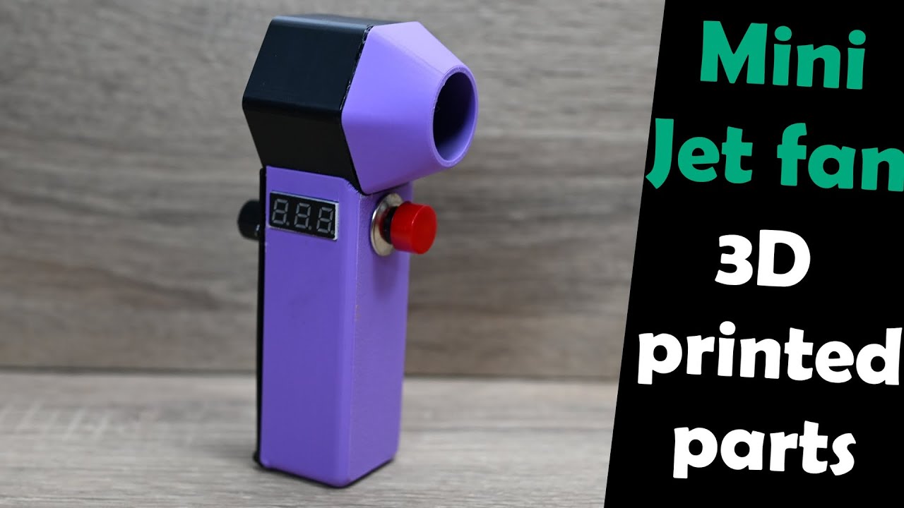Building a Mini Jet Fan with Brushless Motor & 3D Printed Parts! - YouTube