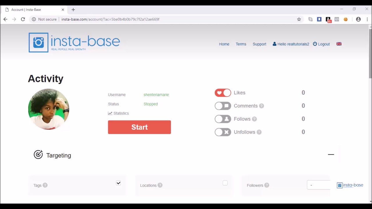 Insta-base.com - Tutorial - YouTube