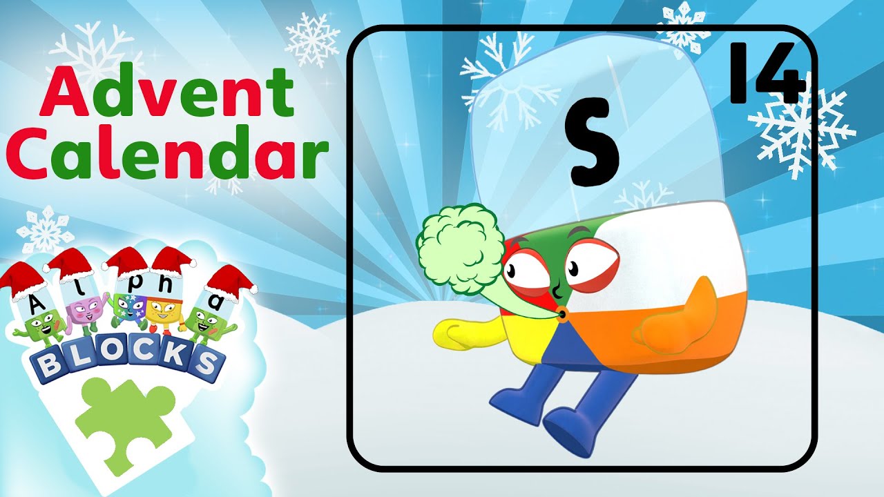 Alphablocks #Christmas Calendar! - S 🎄 | Video Advent Calendar | Learn ...