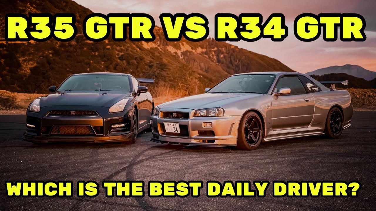 R34 GTR vs R35 GTR: 2 Legends, 1 decision - YouTube