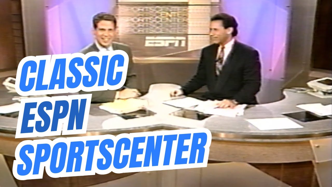 Classic ESPN Sportscenter: 11/29/1996 - YouTube