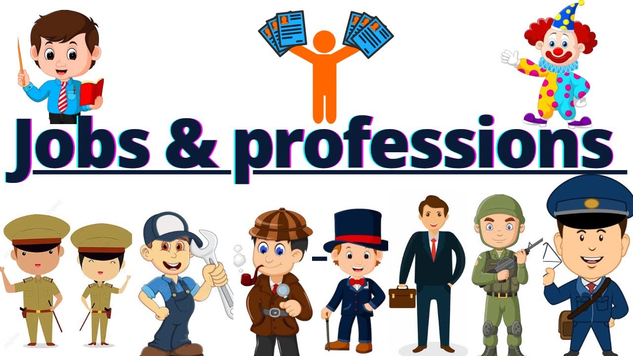 Job professions name| jobs and occupations in English|types of jobs ...