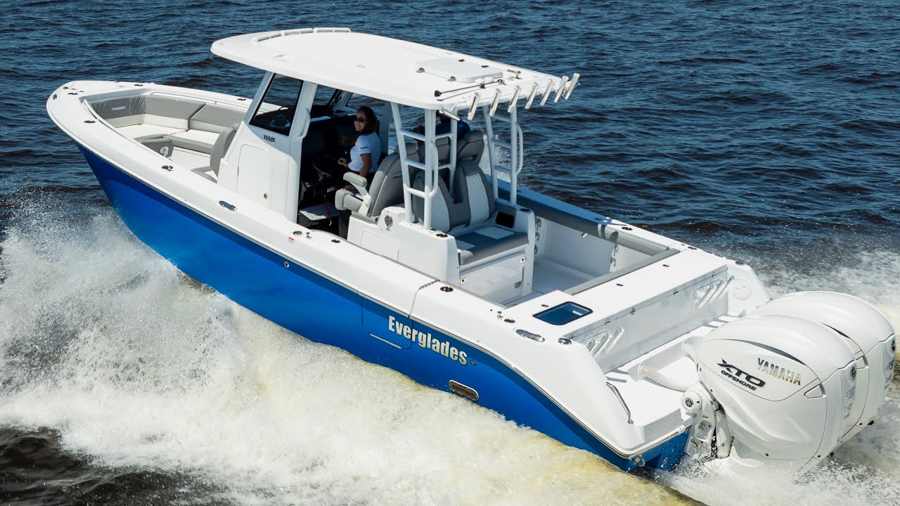 2025 Everglades 335CC Walkthrough Video - YouTube