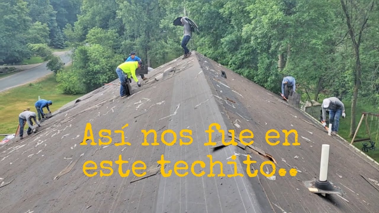 Así la pasamos en este techito, sencillo y rápido! 😁😎 - YouTube