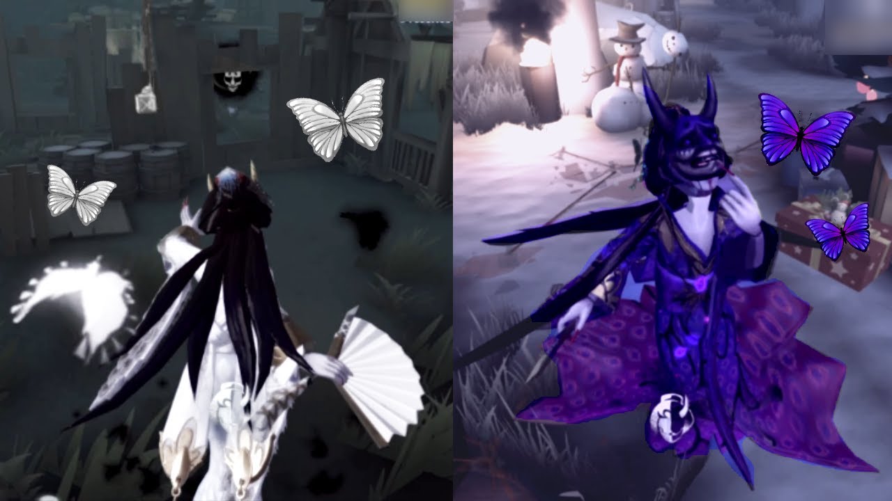 White & Purple Peacock Gameplay! | PC Geisha Rank | Identity V - YouTube