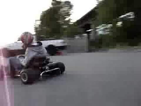 KT100 Yamaha go kart - YouTube