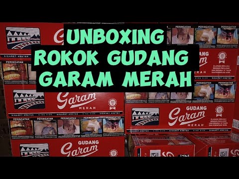 Unboxing rokok gudang garam merah - YouTube
