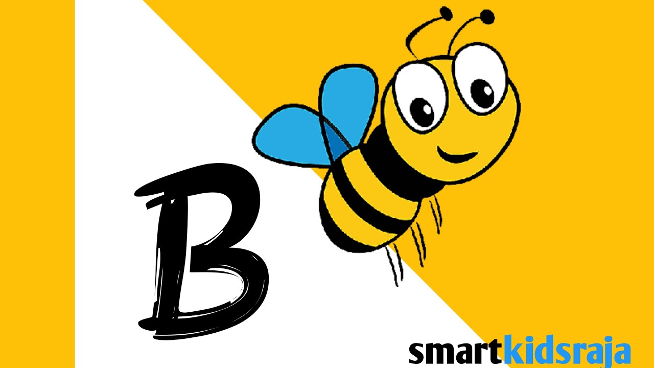 Letter B / Alphabet for kid's / Alphabet only Letter B/ #smartkidsraja ...