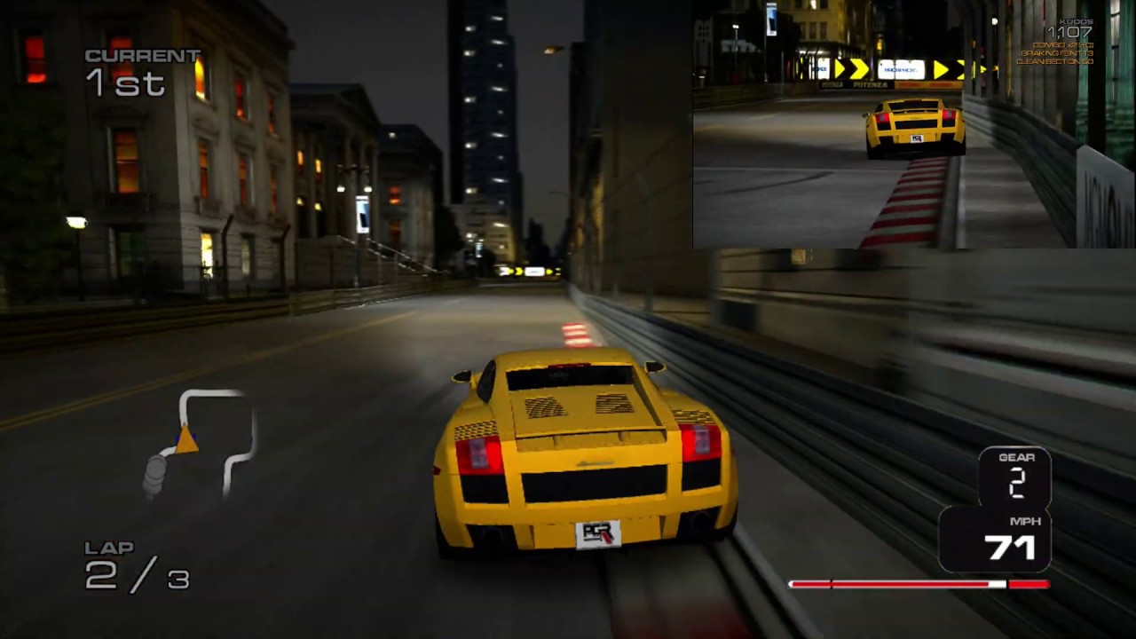 Project Gotham Racing 3 (PGR3): Lamborghini Gallardo car (Gameplay ...