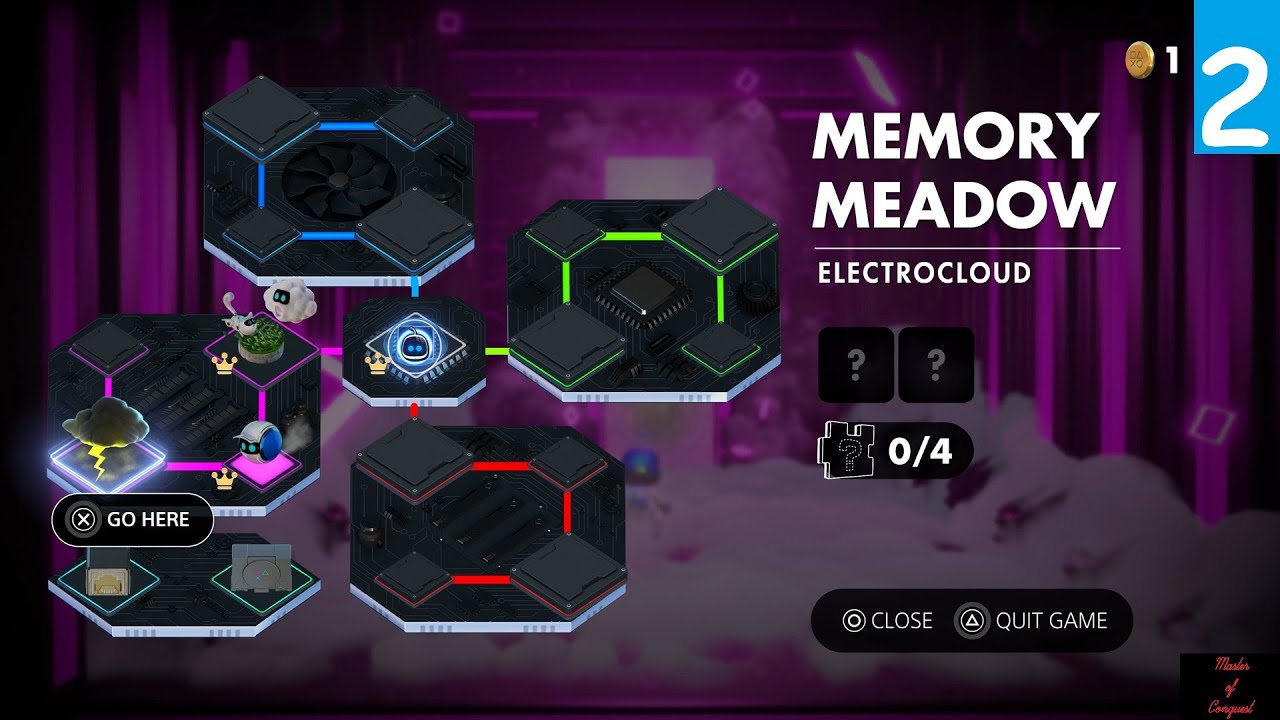 Astro's Playroom (PS5) Walkthrough Part 2 - Finishing Memory Meadow ...