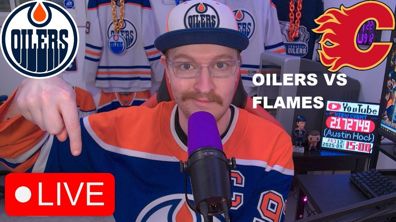 Edmonton Oilers vs Calgary Flames - Rookie Showcase LIVE - YouTube