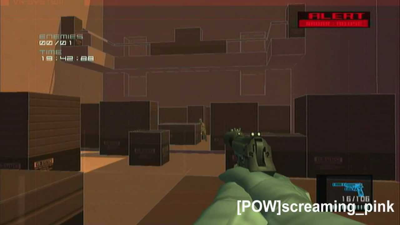 Snake Variety Mode level 7 MGS 2 HD VR Missions Part 26 - YouTube