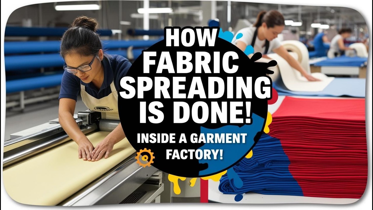 How Fabric Lay Spreading is Done in a Garment Factory—Step-by-Step ...