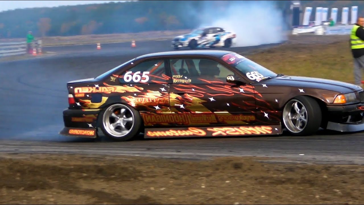 Drift BMW e36 3.0 230HP Jakub "Musk" Tatara ZALA DRIFT OPEN - 42 Runda Grand Final Motopark ...