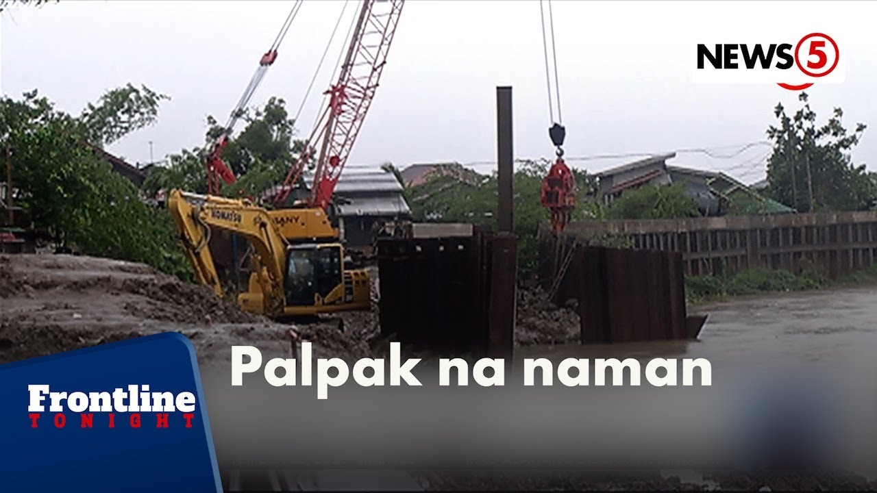 Substandard flood control project sa Pampanga, nadiskubre | Frontline ...