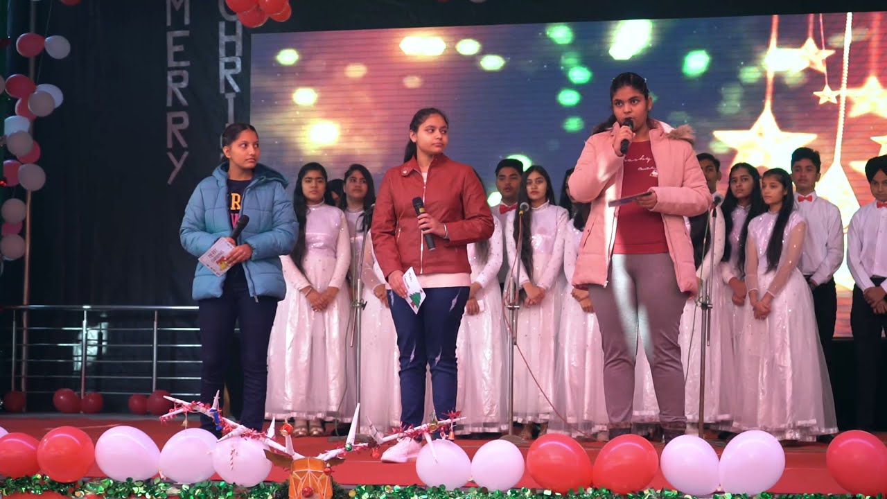 Senior Wing Christmas Function -2021 @ Sacred Heart School, Moga - YouTube
