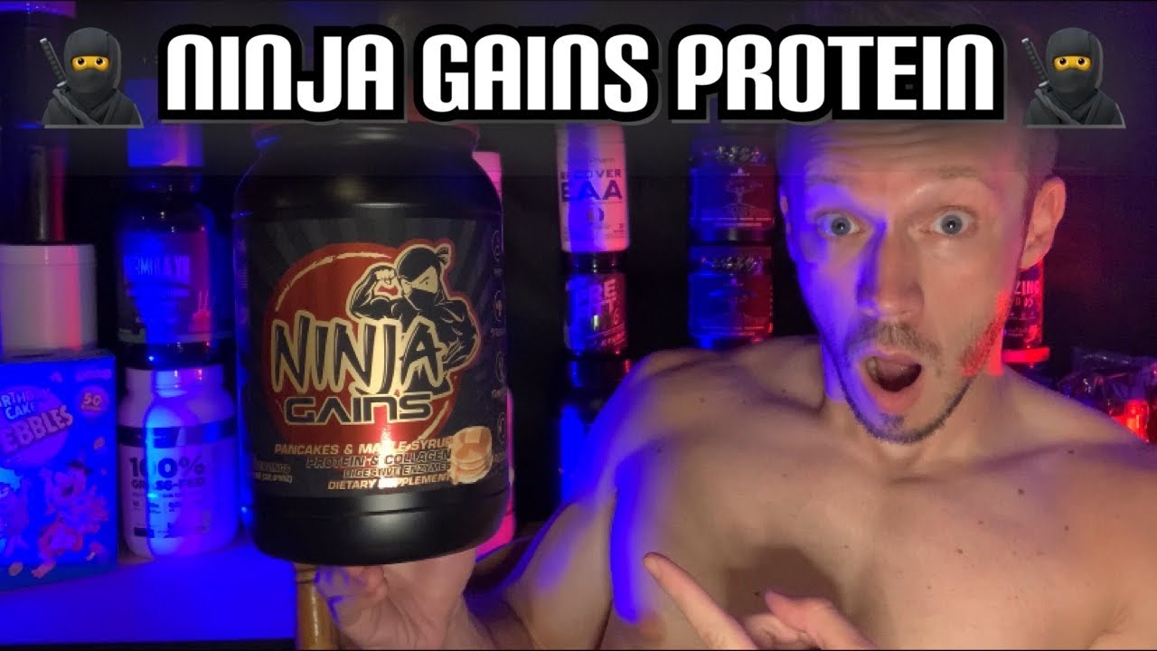 SUCH A GOOD QUALITY PROTEIN | Ninja 🥷 Supplements | Ninja Gains REVIEW ...
