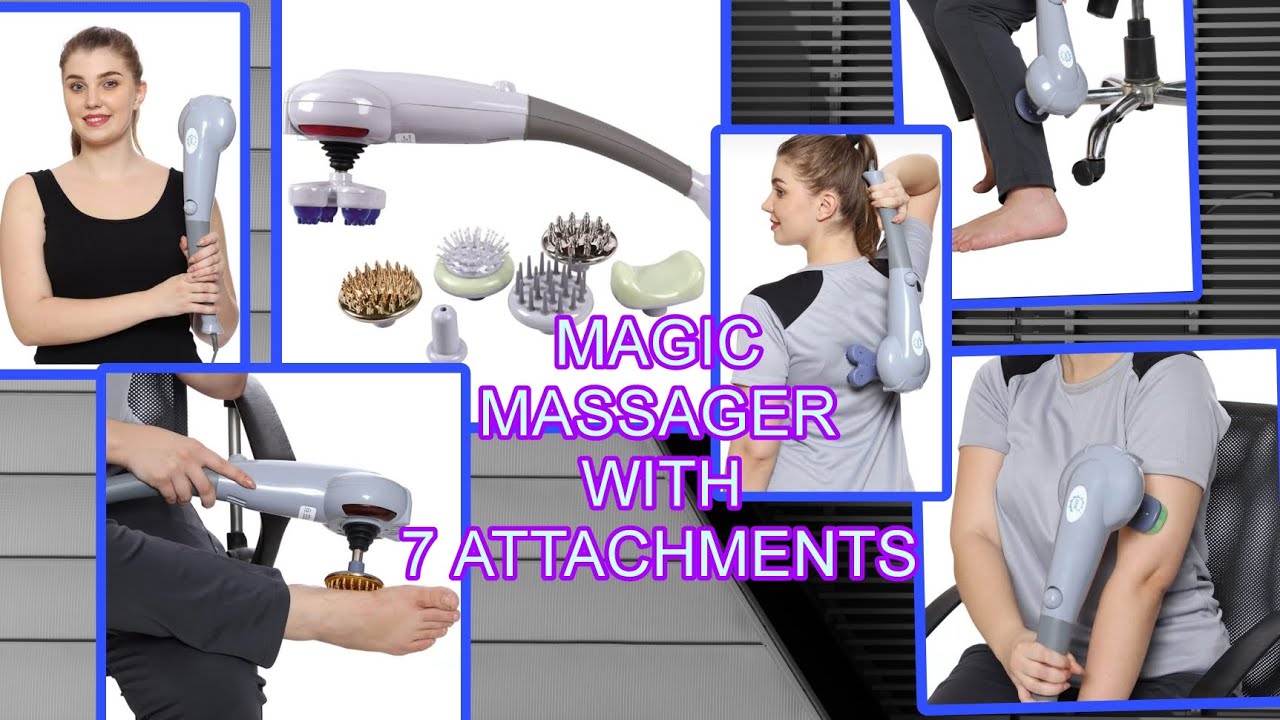Magic Massager Massage machine demo!! #physiotherapy #physiomachine ...