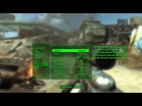Fallout 4 i play on normal difficult for the record - YouTube