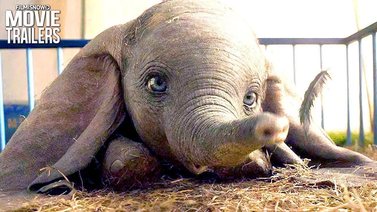 DUMBO Trailer (Live-Action 2019) - Tim Burton Disney Movie - YouTube