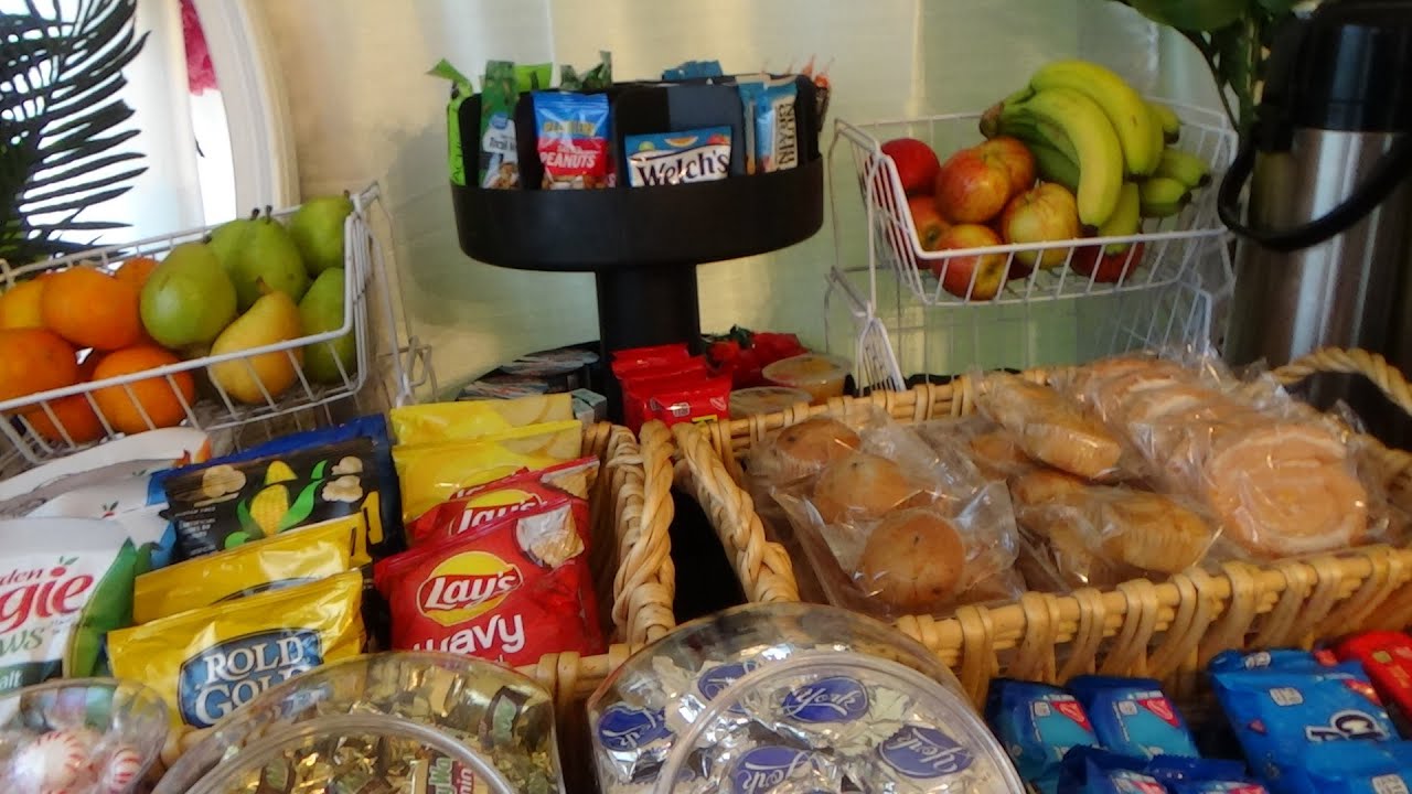 HOW TO SET UP A CONTINENTAL BREAKFAST, COFFEE & SNACK BAR | CRAFT ...