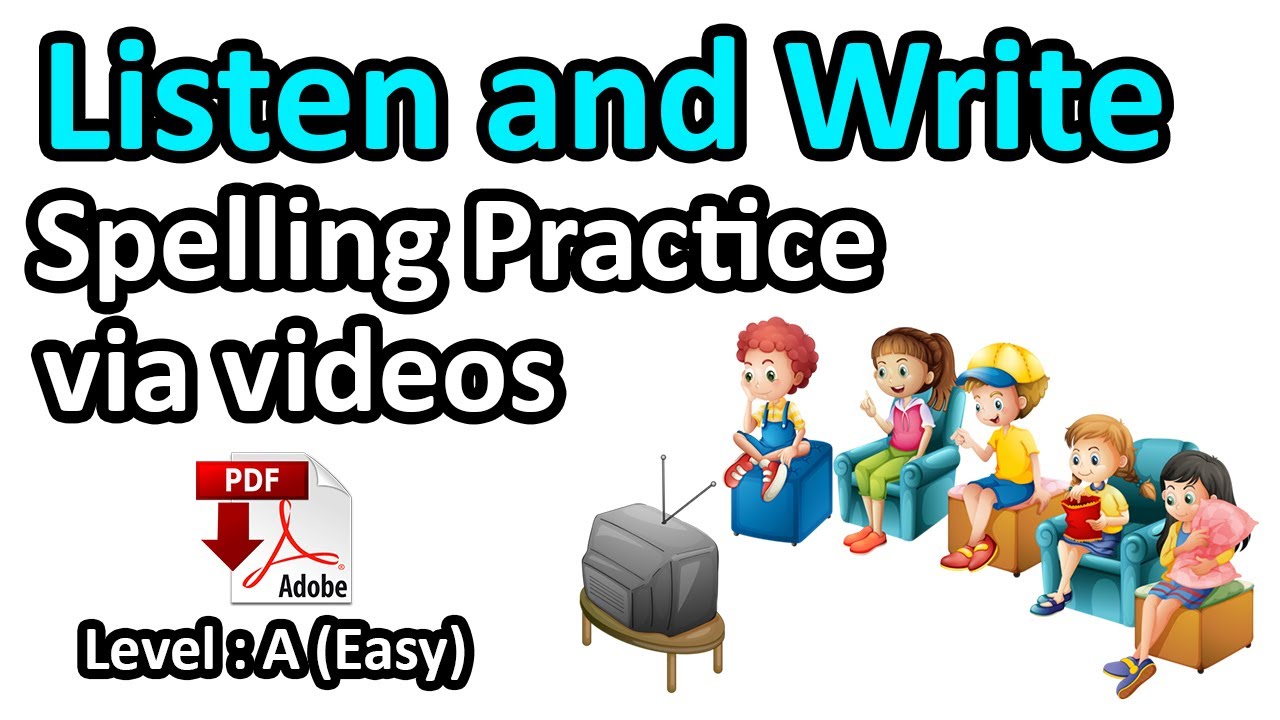 Listen/watch and write the missing parts - Level A-(easy) - listening ...