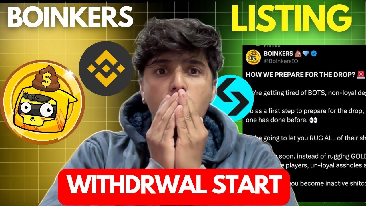 Finally Boinkers token Recived🔥 | Boinkers airdrop Today Listing ...