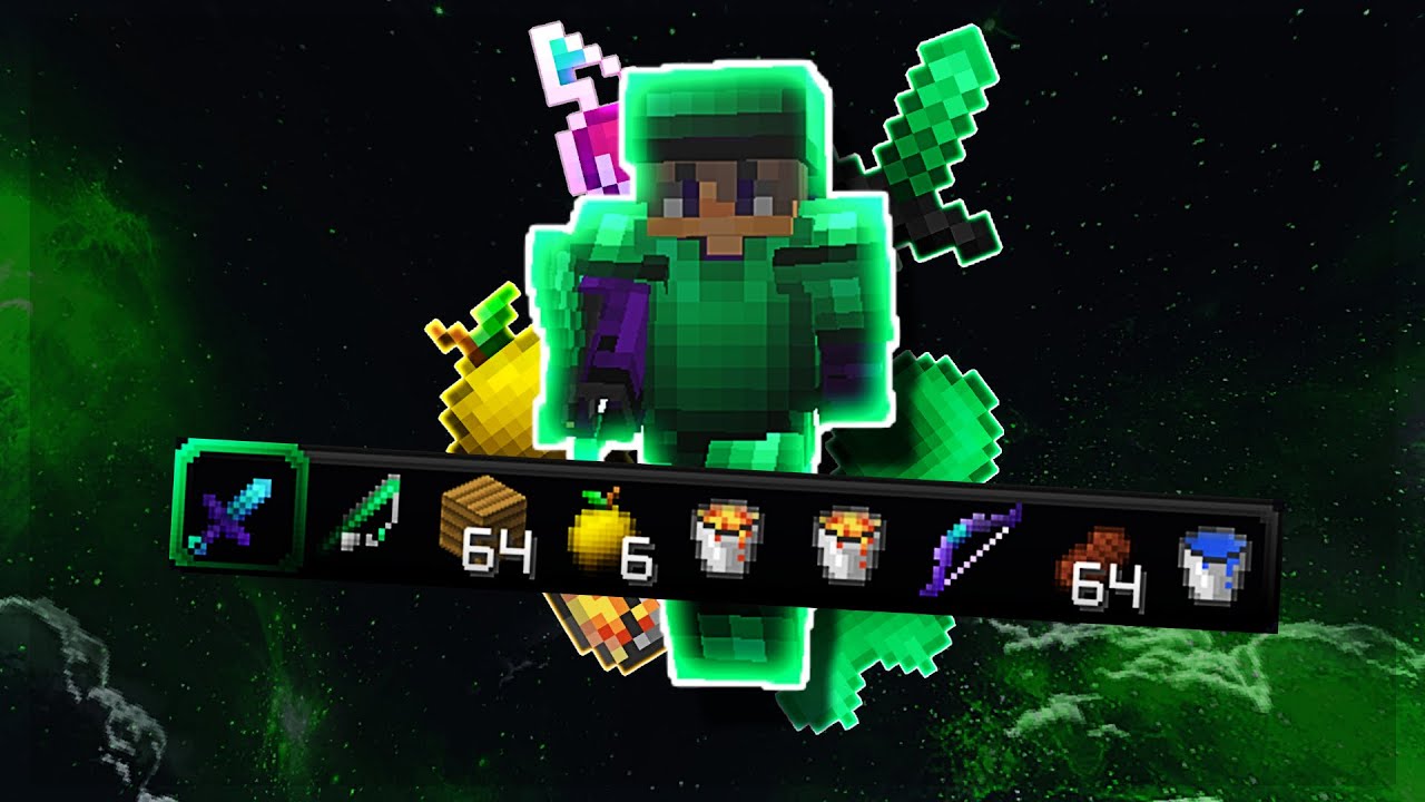 Texture Pack [Leaf Green 16x REVAMP] PvP 1.8.X - YouTube