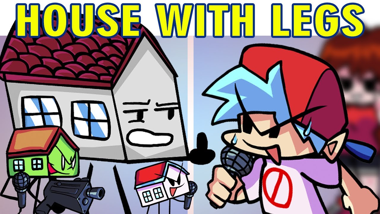 Friday Night Funkin VS House With Legs x Full Week & Cutscenes ...
