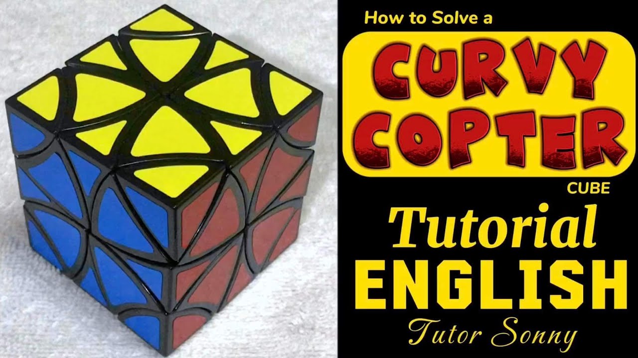 How to Solve a Curvy Copter Cube | Curvy Copter | Tutorial | ENGLISH ...