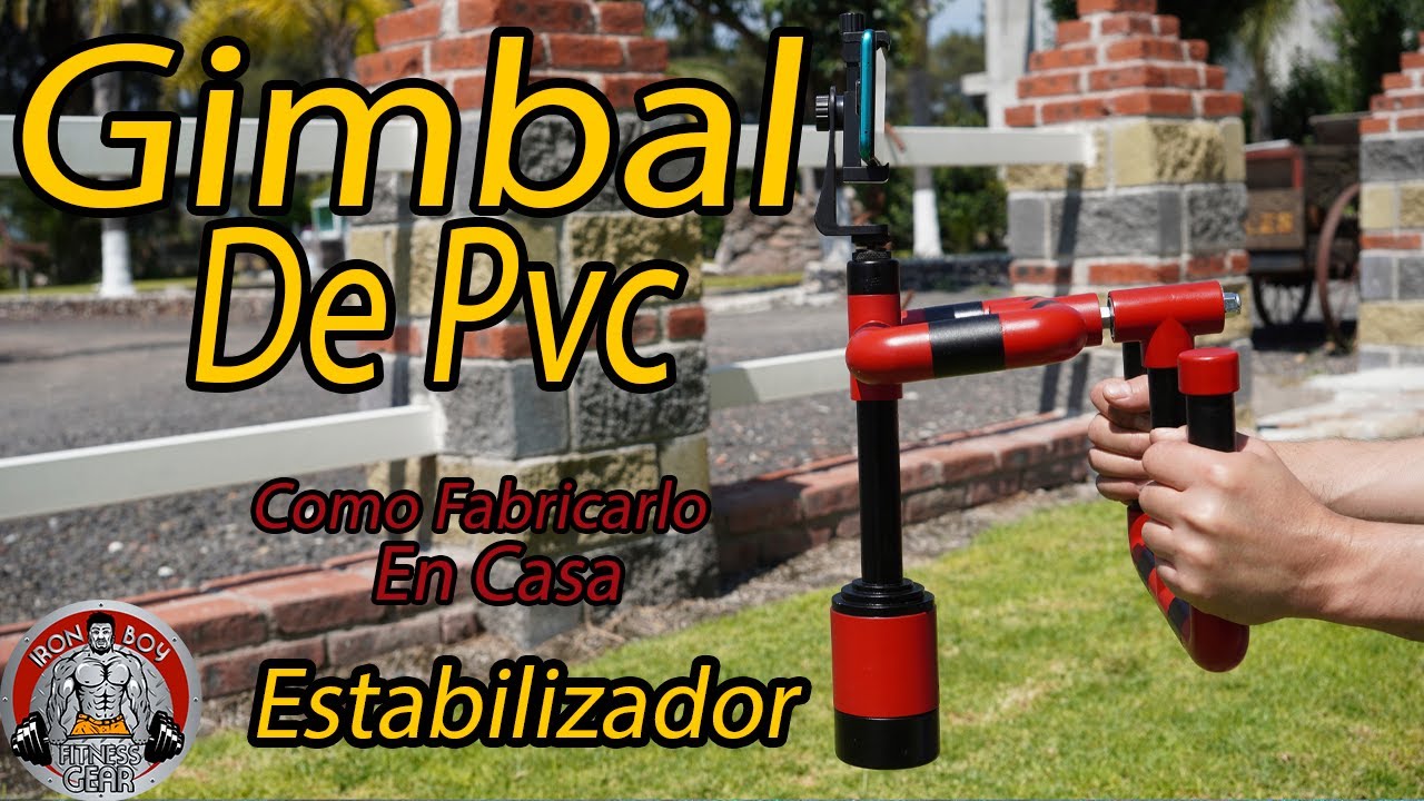 Como hacer un gimbal de pvc para tu celular ( estabilizador) - YouTube