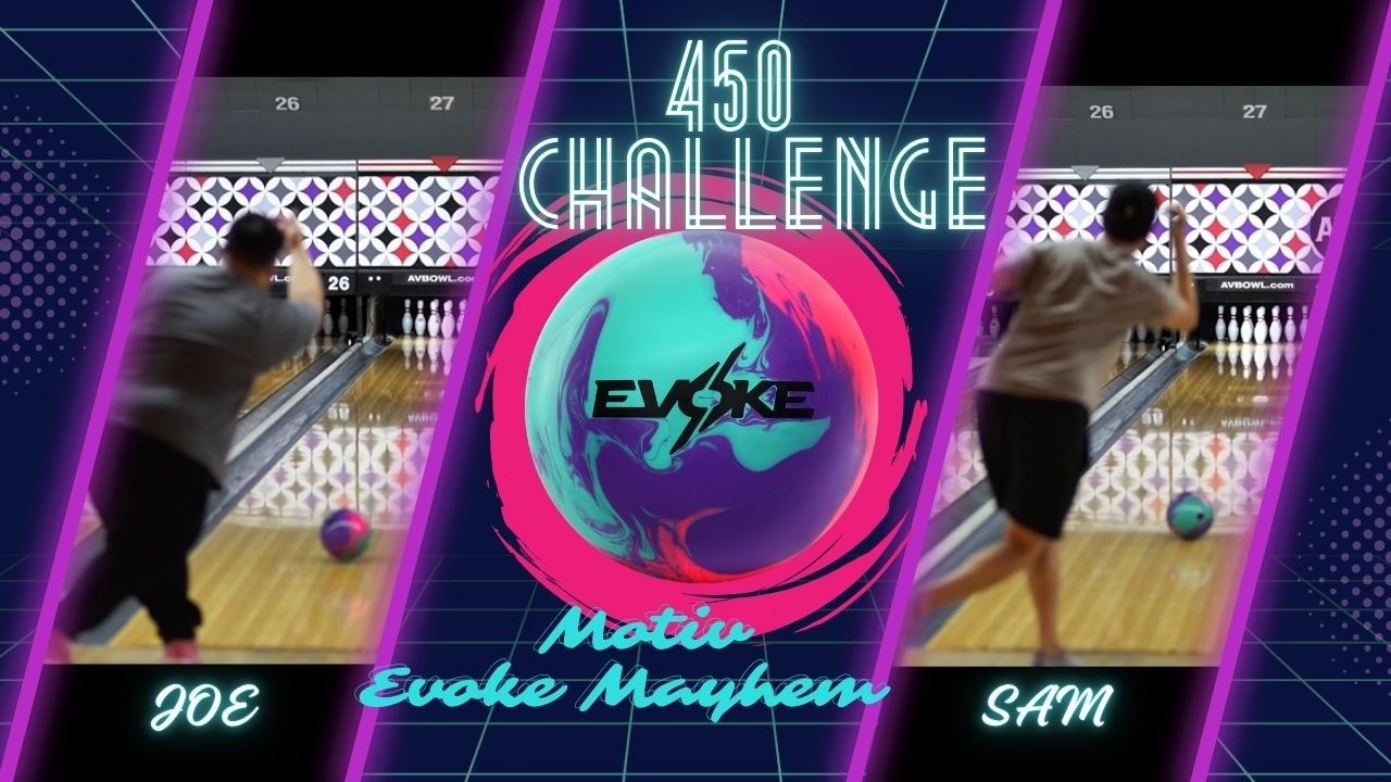 450 Challenge (No-Tap) ft. Sam! Motiv Mayhem Bowling Challenge! - YouTube