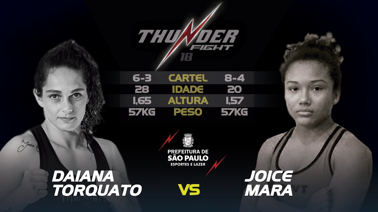 Thunder Fight 18 - Diana Torquato vs Joice Mara - YouTube