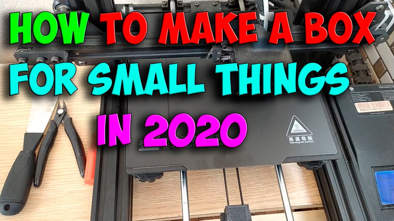HOW TO MAKE A BOX FOR SMALL THINGS IN 2020 - YouTube