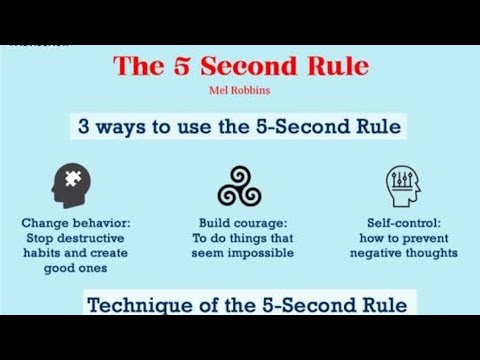 "The Five Second Rule" (Simple but very Powerful Technique to Conquer ...