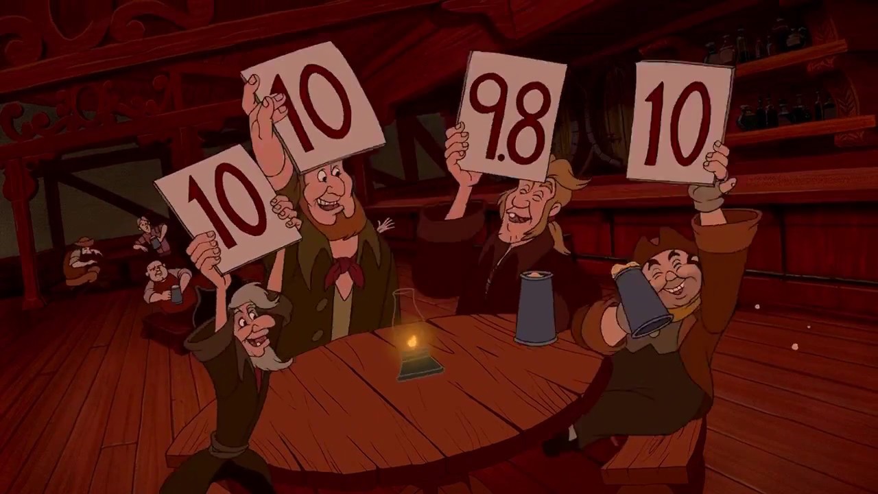 Gaston, but there are overly exaggerated generic sound effects - YouTube