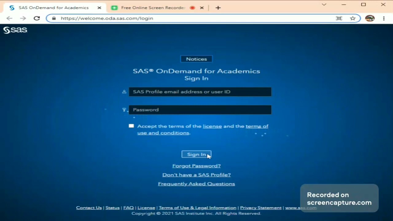 Tutorial membuat akun SAS dan login SAS Studio || Rafi Zilullah Ervin ...