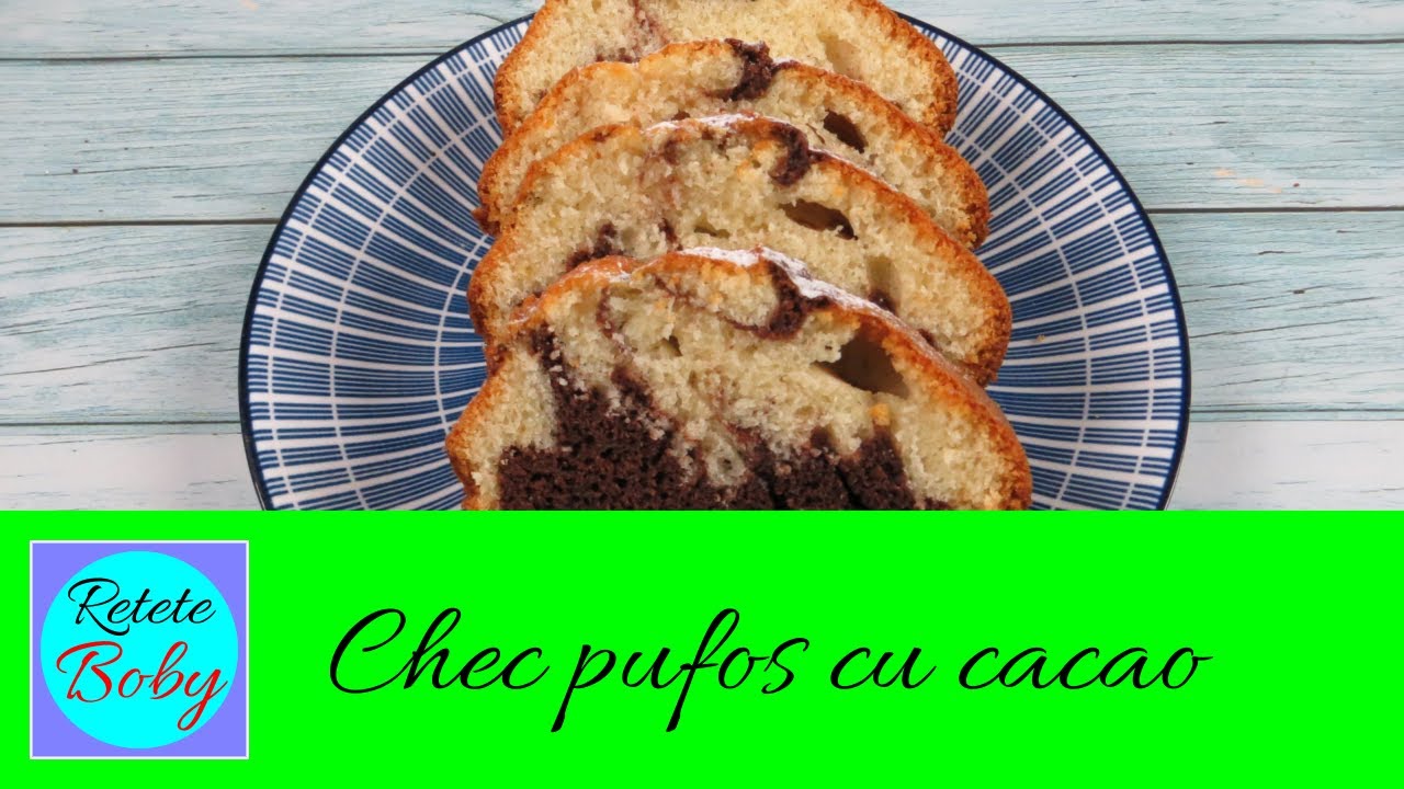 Chec pufos cu cacao - YouTube