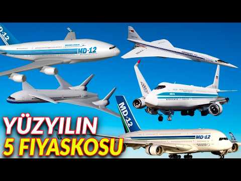 HİÇ GÖREMEDİĞİMİZ 5 YOLCU UÇAĞI