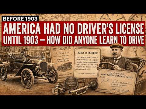 America Had No Driver's License Until 1903 — How Did Anyone Learn to Drive