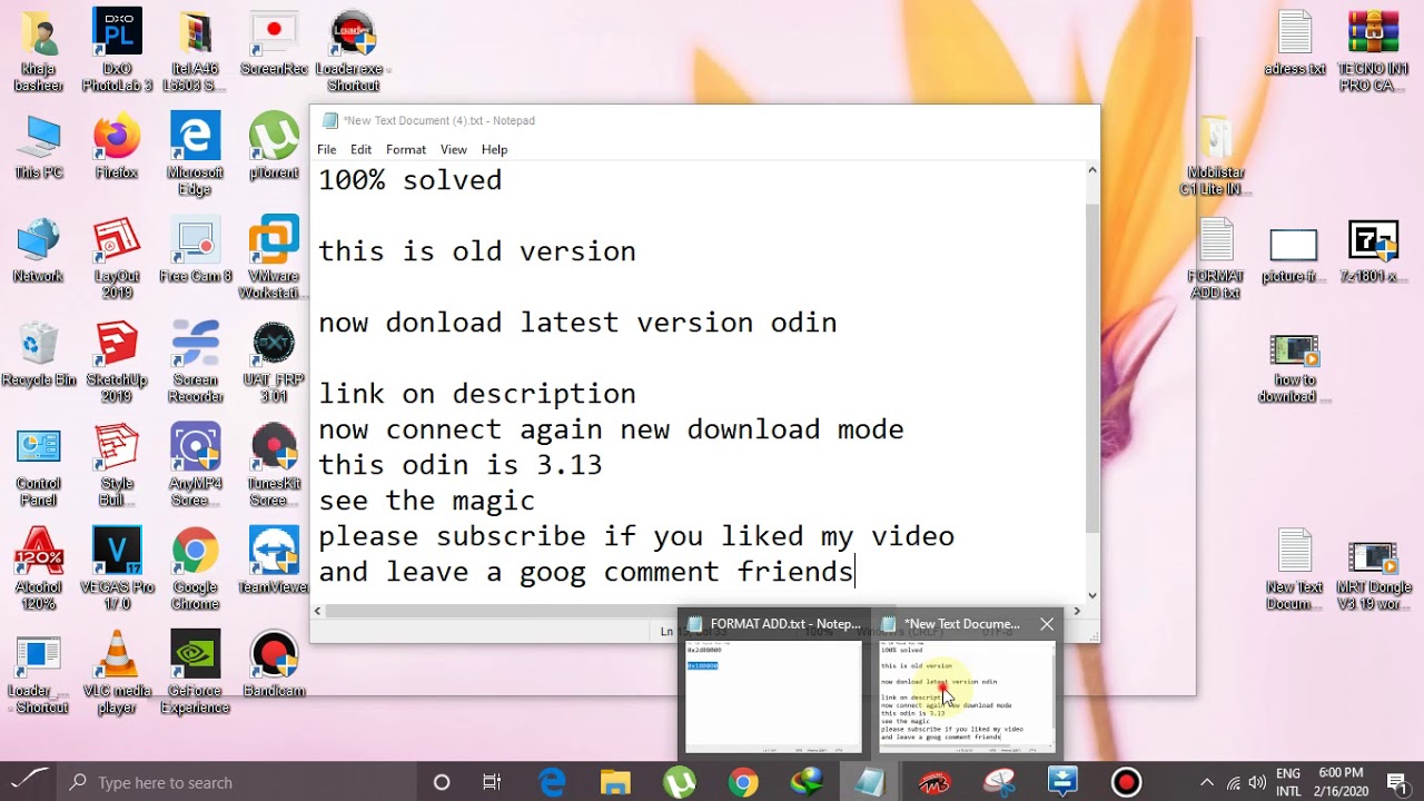 How To Solve Odin Stuck On Sbootbinlz4 1000 Worked When Flashing Samsung Phone Youtube