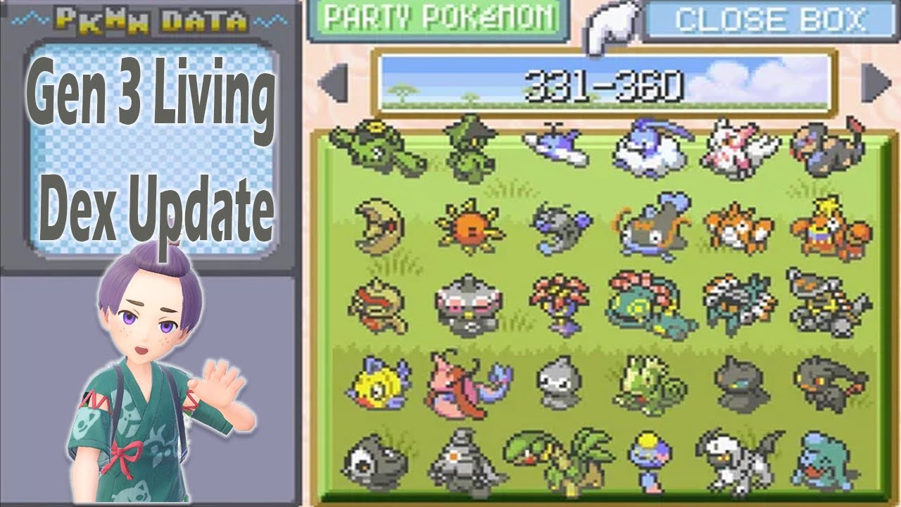 Master Dex Update: Hoenn Form Dex - YouTube