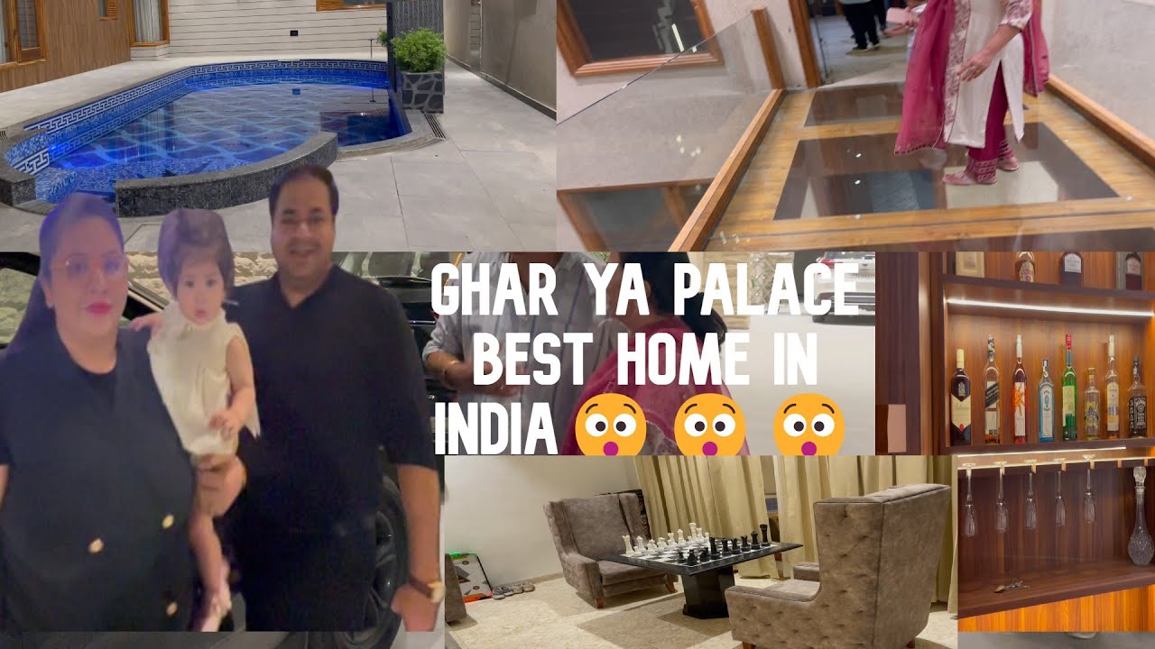 Home tour l ghar ya palace l best home in India 2025 l Asia ghar nahi ...
