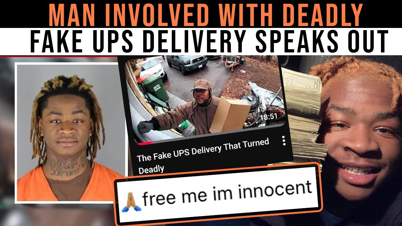 Suspect in Fake UPS Delivery speaks out from jail - YouTube