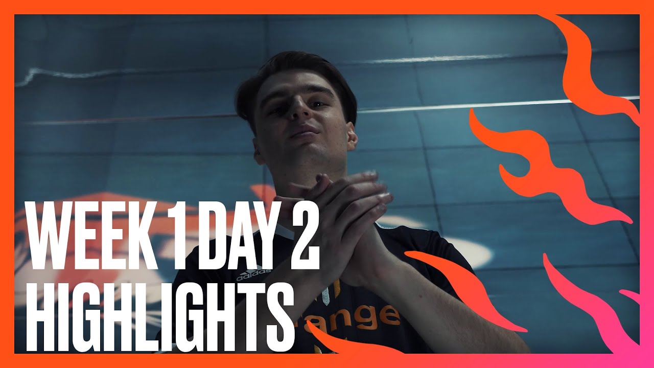 Broadcast Highlights | 2021 LEC Spring W1 D2 - YouTube